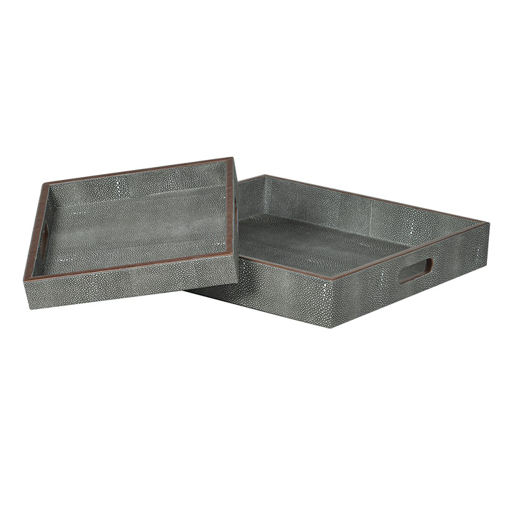 Shagreen Trays - Home - Club Matters